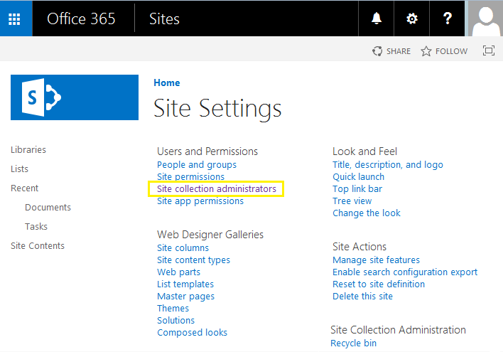 SharePoint Online: Add Site Collection Administrator using PowerShell ...