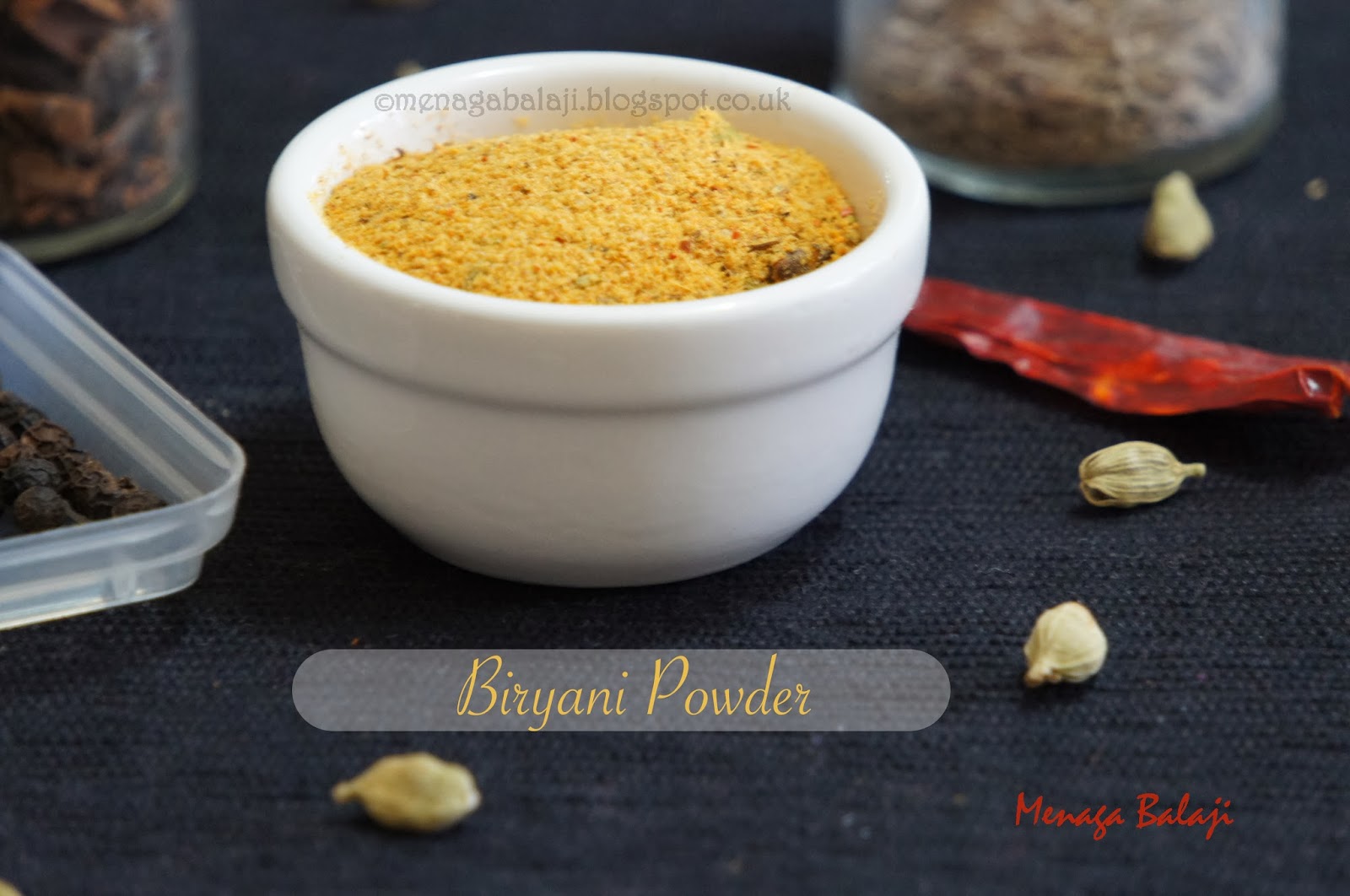 Food, Thy Medicine!: Biryani Powder - homemade masala