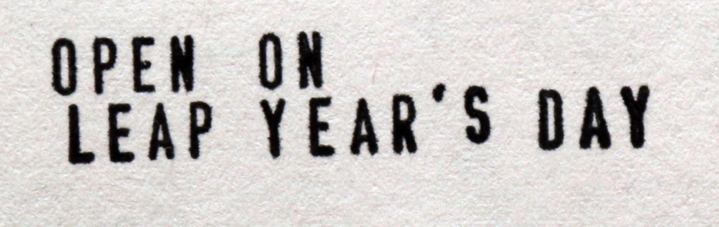 Mail Adventures: Leap Year's Day