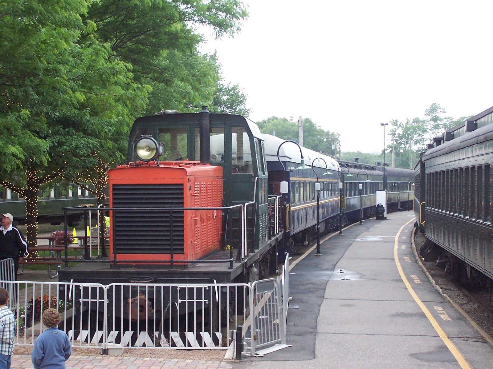 D & H "Colonie Main" layout: Essex Steam Train