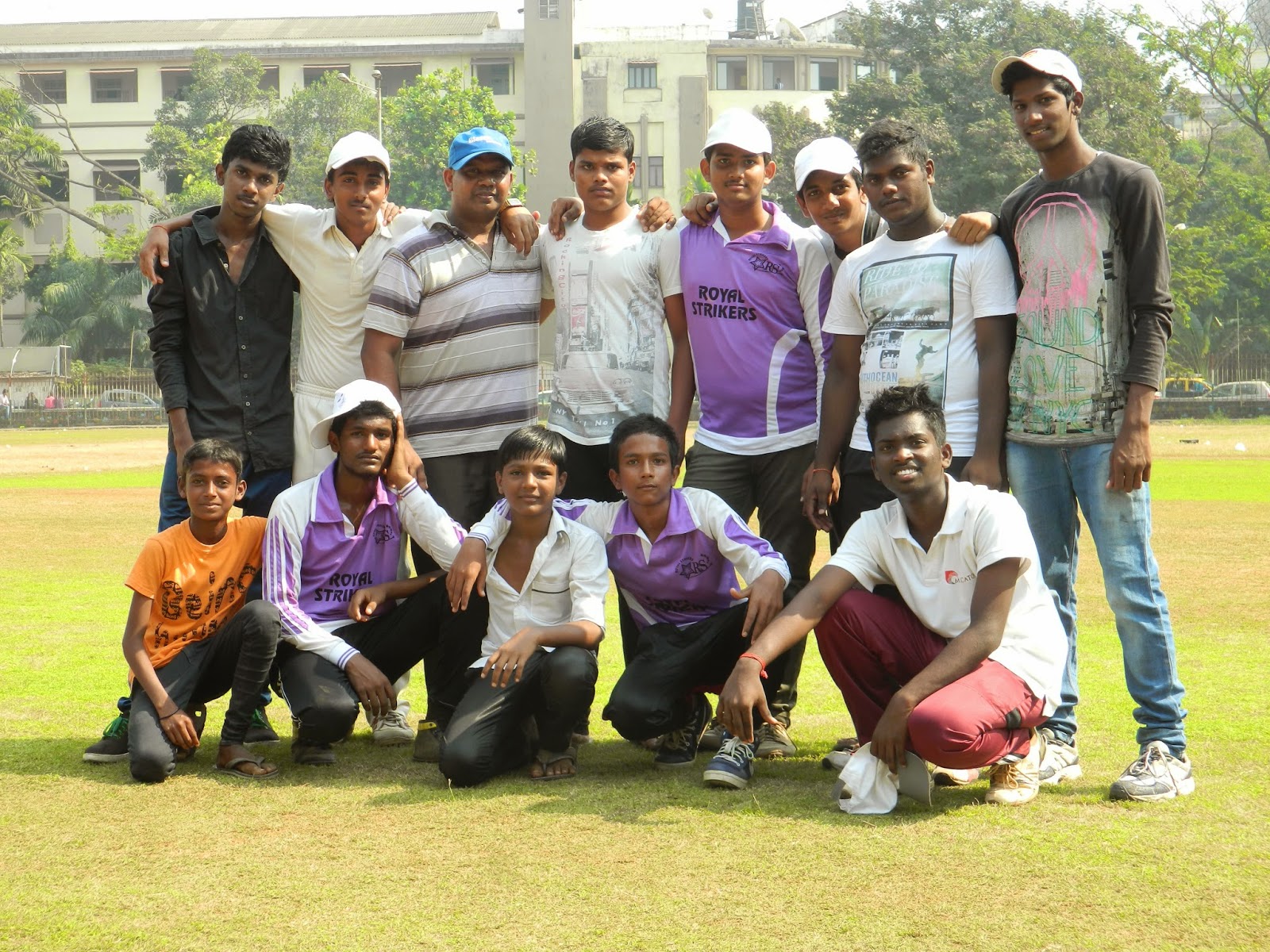 OMTEX CLASSES: OMTEX CRICKET MATCH 2014 - 15