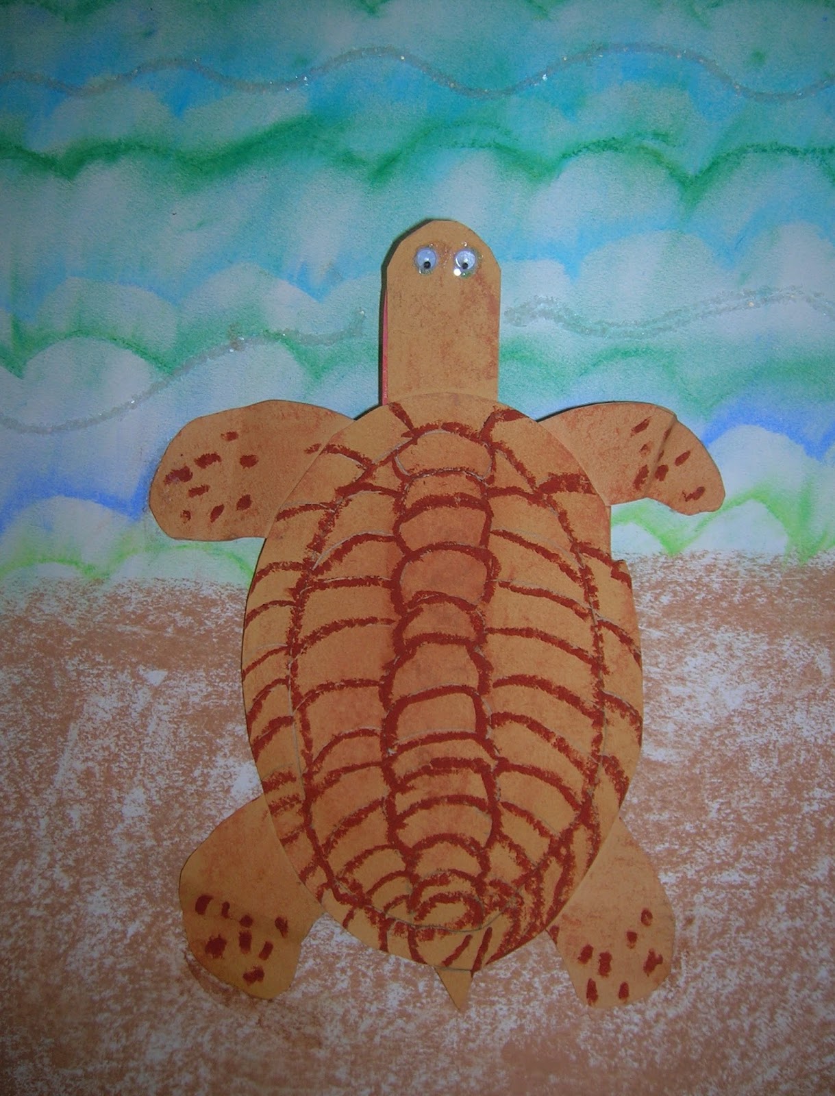 Freedom Elementary's Art Gallery: Sea Turtles - Grades 2 and 3