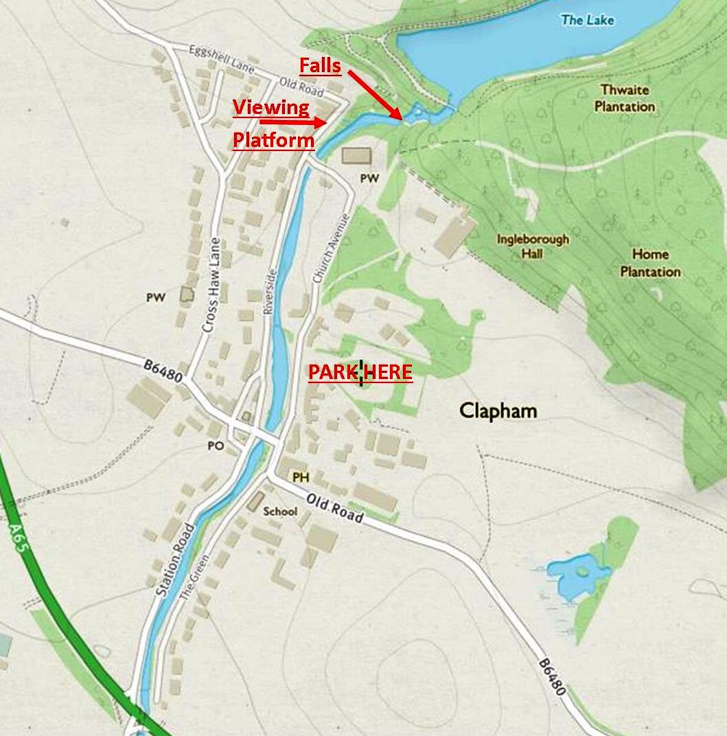 Yorkshire Waterfalls: Clapham Falls