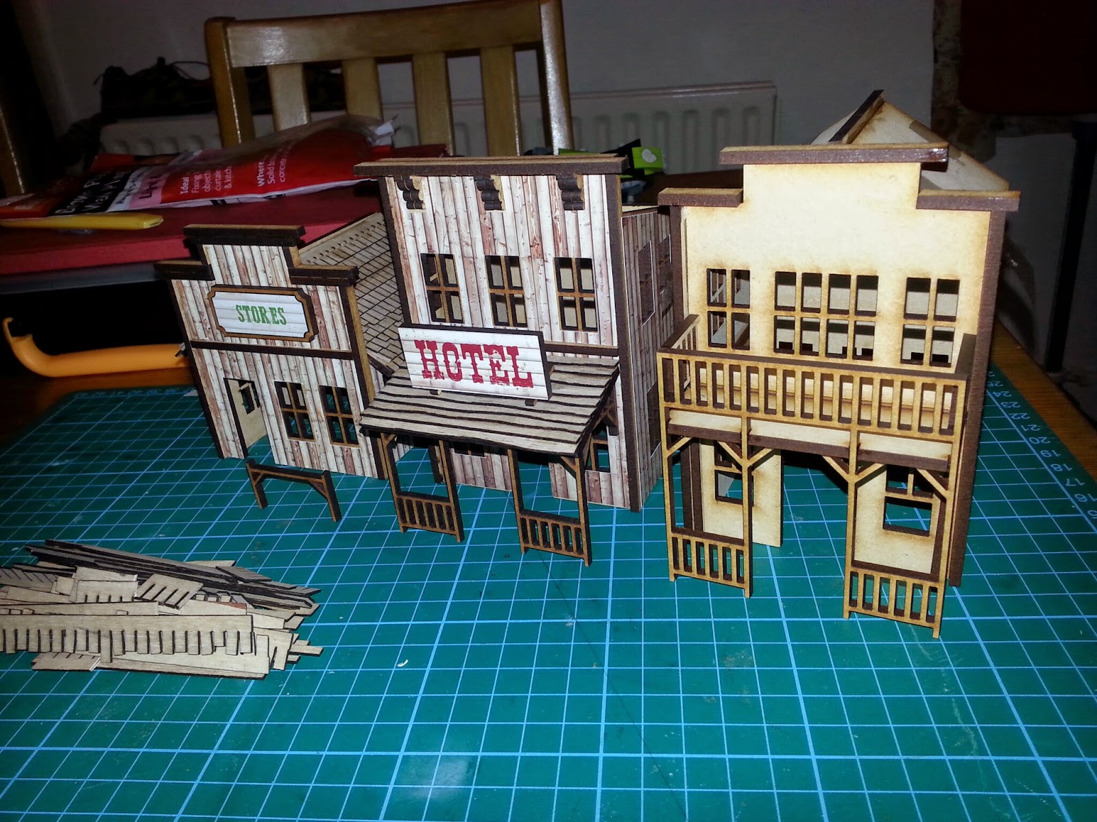 Nerd Club: More 28mm wild west terrain buildings