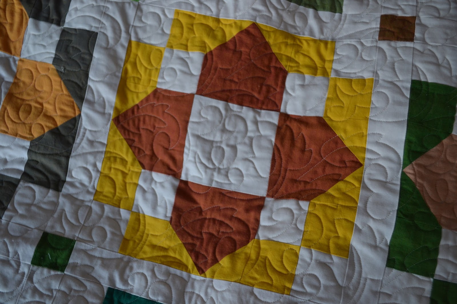 DittenCraft: FO: Spinning Wheel Quilt