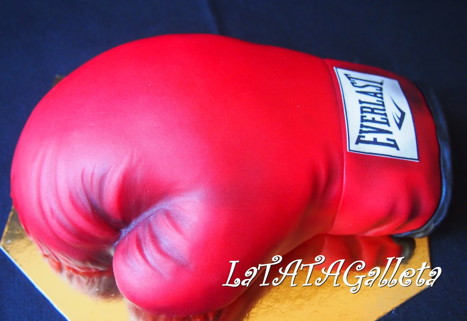 LaTATAGalleta: TARTA GUANTE DE BOXEO