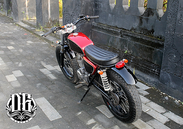 Tangki Knalpot Kustom: Tangki Japstyle Model Vector