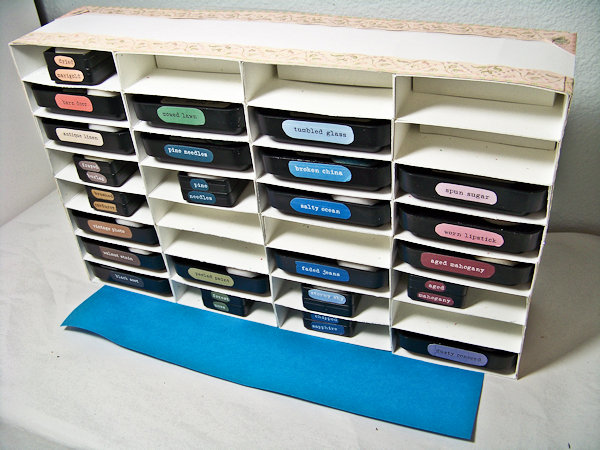 Cher-ing Paper Memories: Storage for Distress Ink Pads