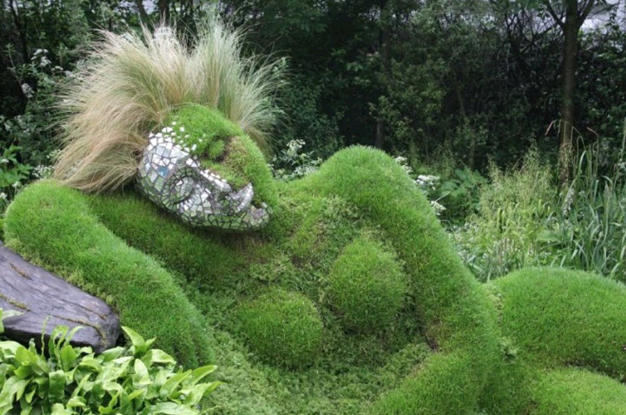 art wonder every day: Marvelous Grass Sculptures