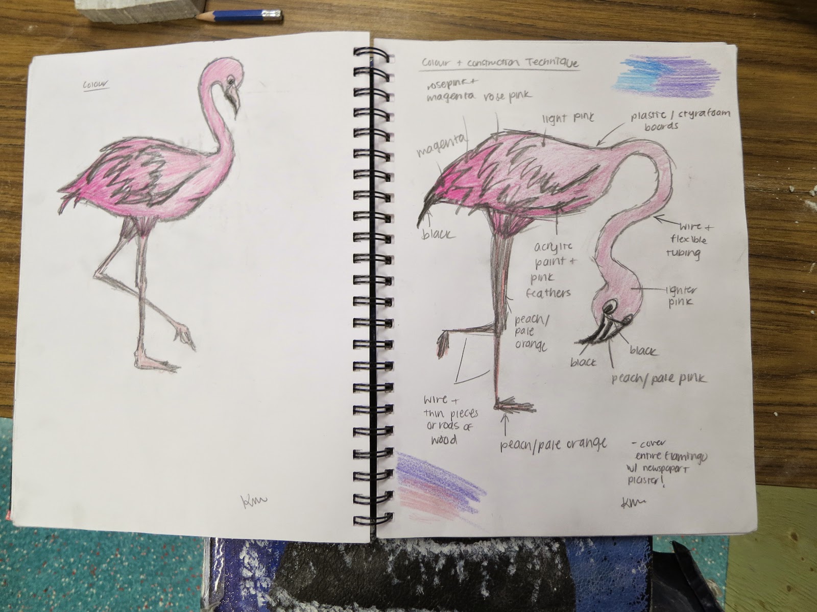 Ms. Brockest ~ Art and Photography: Workbook Examples