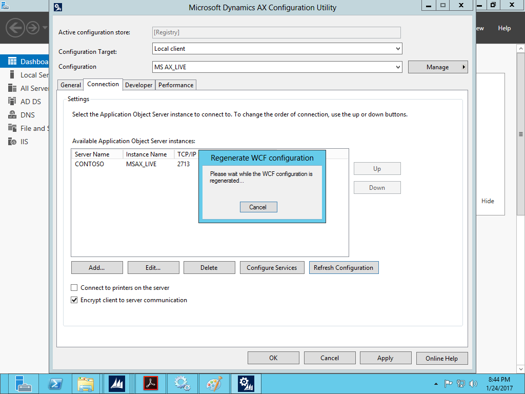 Axworldaxes By Akshay The Specified Client Configuration Does Not Contain Valid Wcf Setting