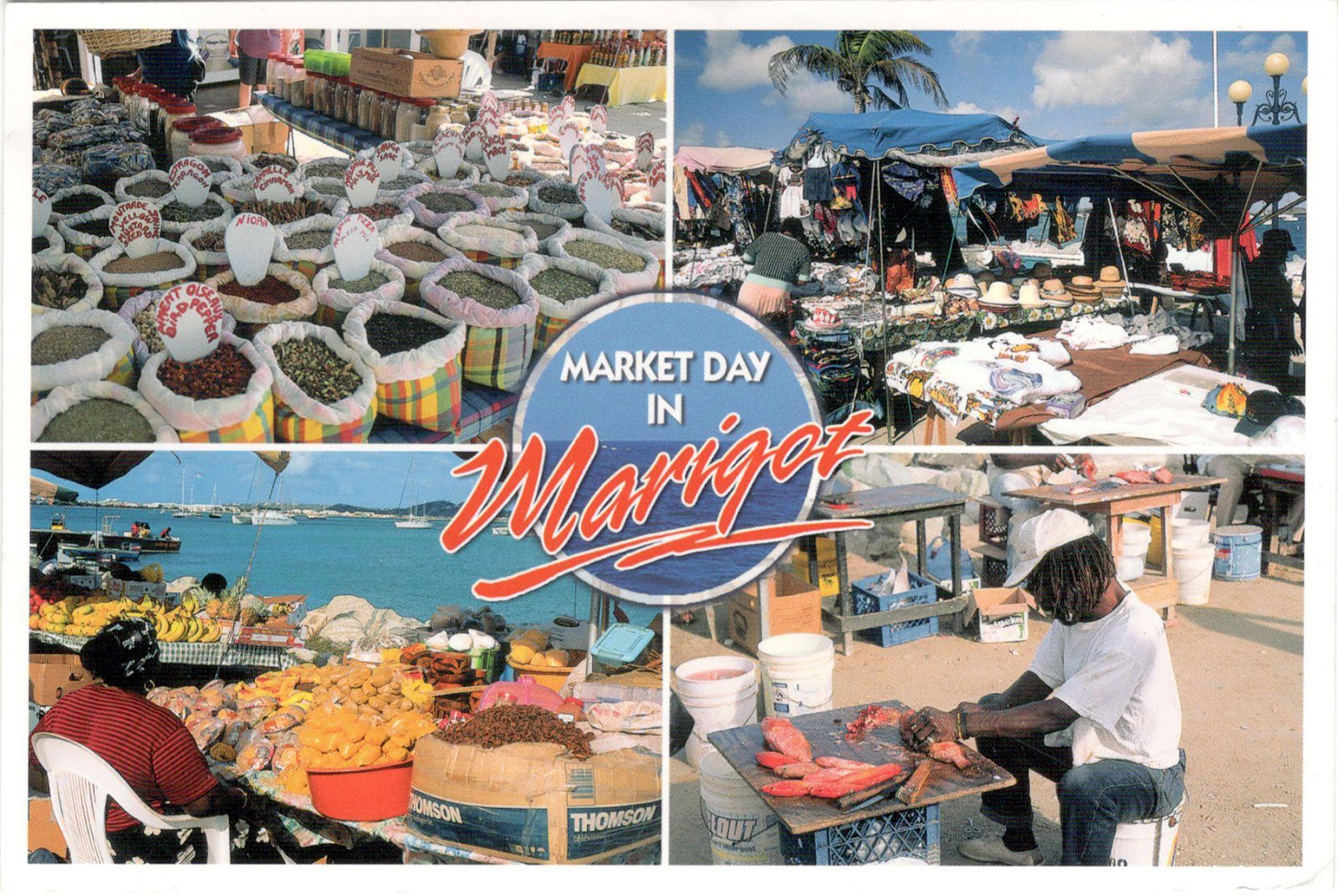 WORLD, COME TO MY HOME!: 1919-1922 FRANCE (Saint Martin) - Market Day ...