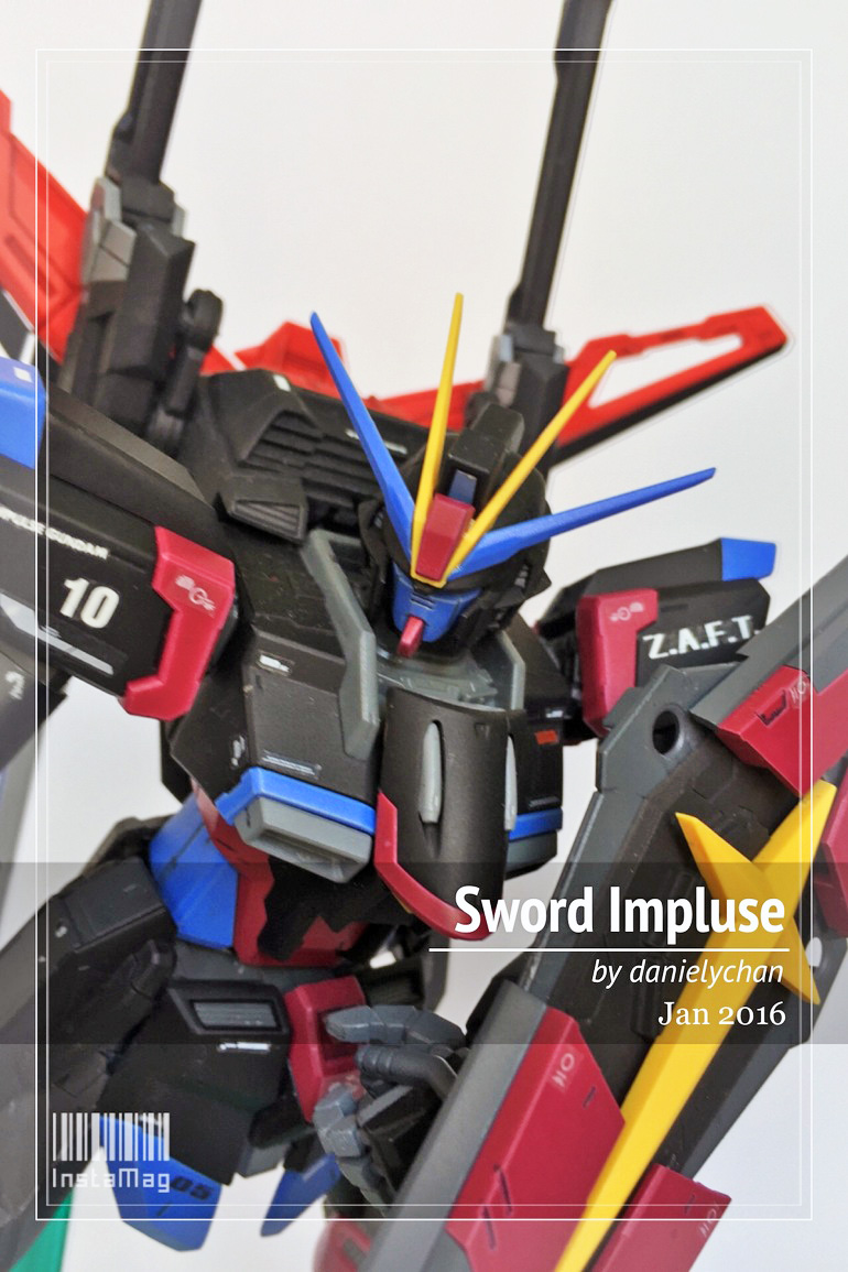 GUNDAM GUY: MG 1/100 Sword Impulse Gundam - Painted Build