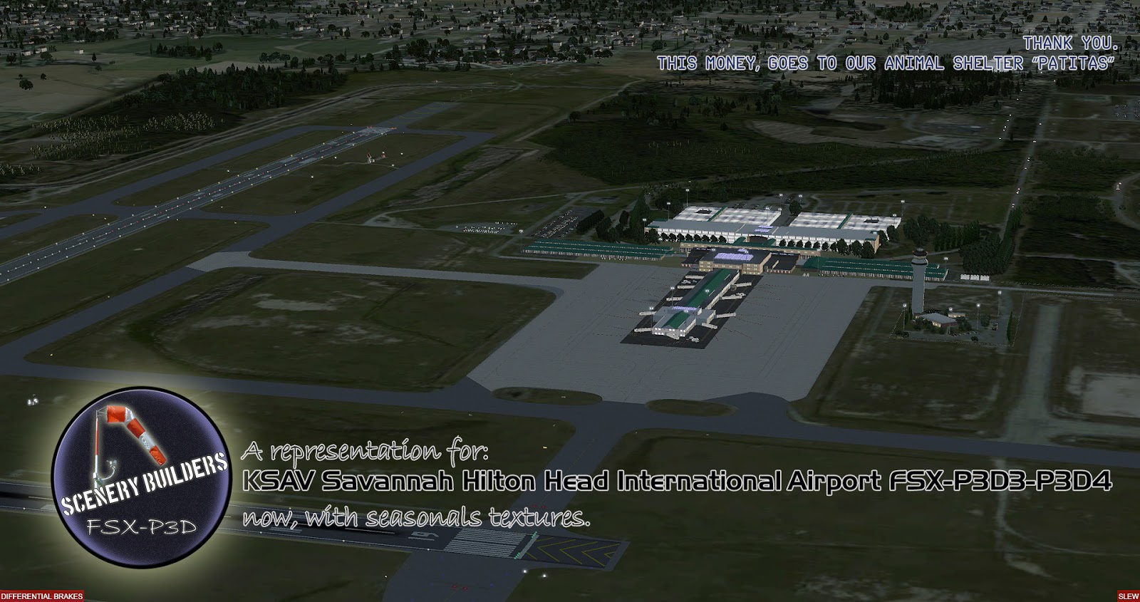 FSX, P3D, MSFS scenerybuilders.: KSAV Savannah/Hilton Head ...