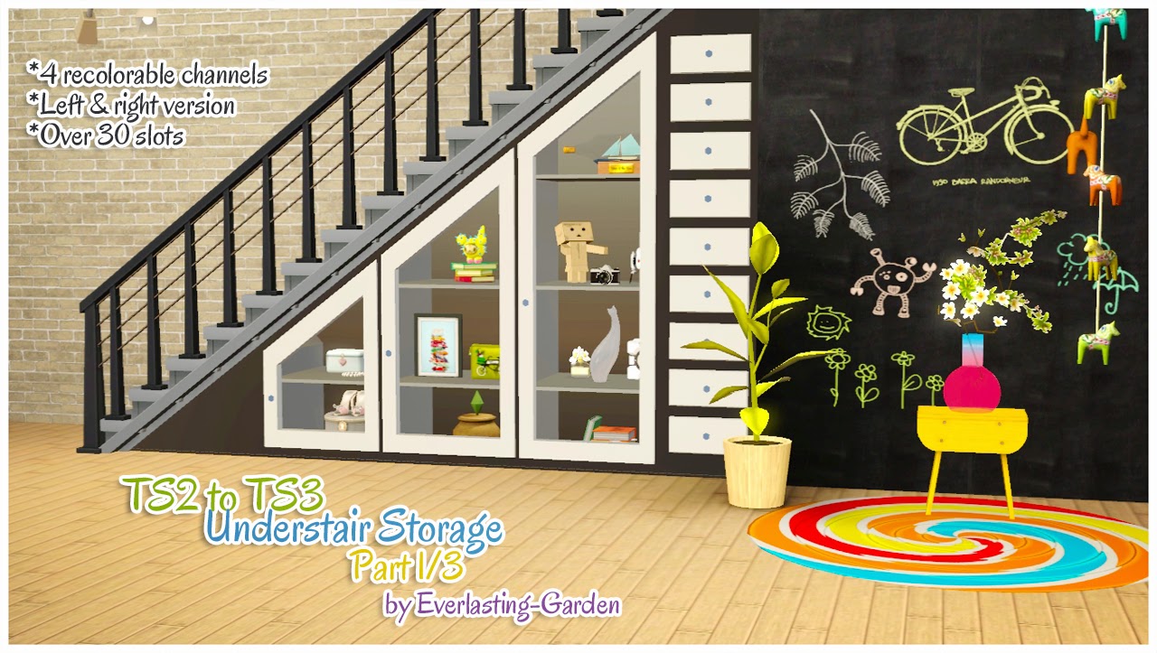 My Sims 3 Blog: TS2 to TS3 Understair Storage Part 1/3 by Everlasting ...