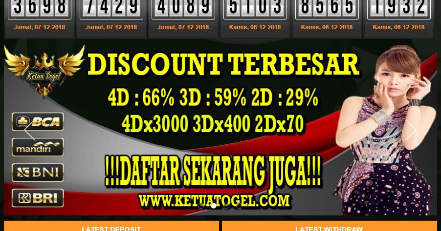 Cara mendaftar dan bermain di KETUATOGEL ~ Cara daftar Di Ketua Togel