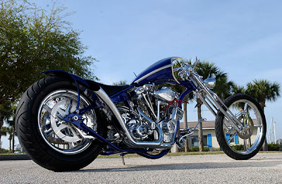 biker excalibur II: bike unicorn by Chica Custom Cycles