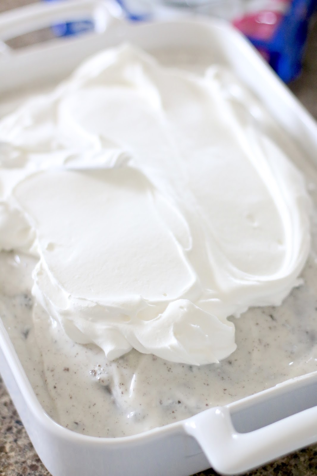 Oreo Pudding Poke Cake - The Country Cook