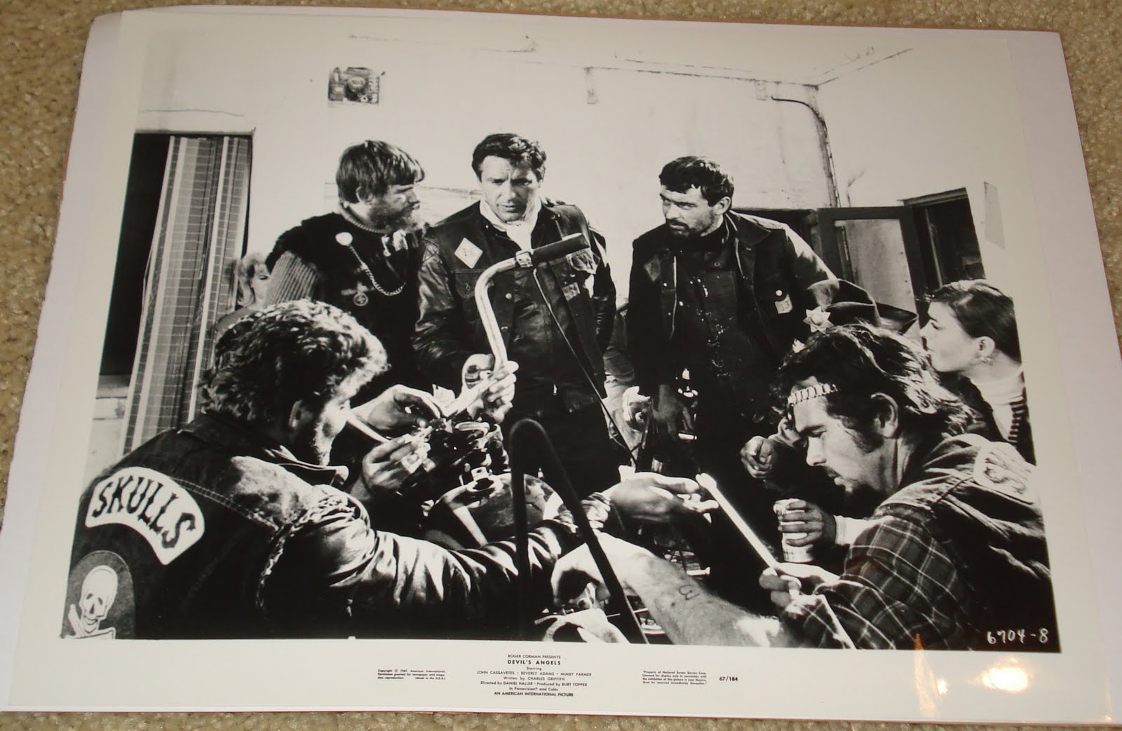 Nostalgia on Wheels: Devil's Angels Original Photo Still - 1967