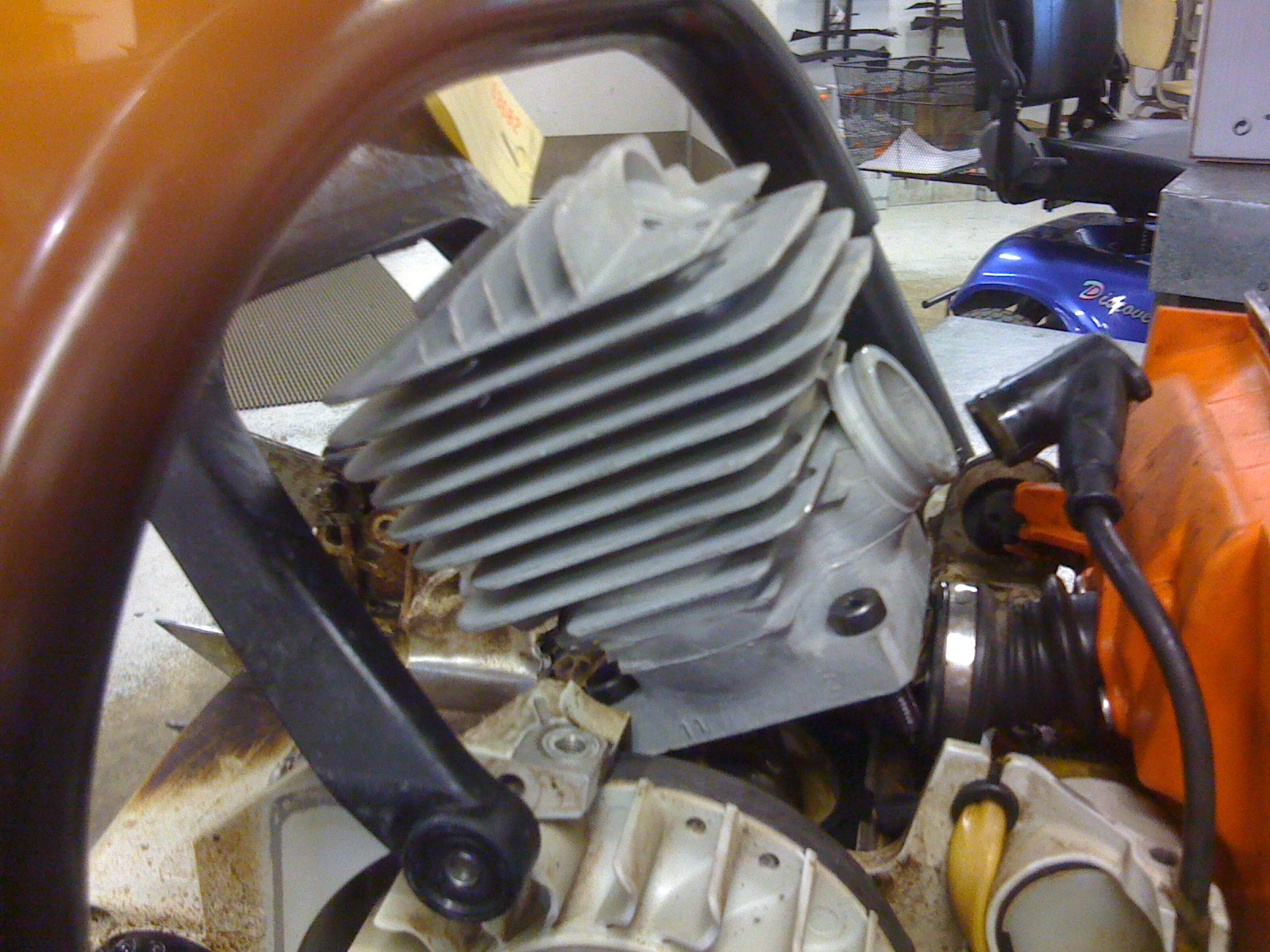 Service On Site: Stihl MS660 Cylinder Reassembly.