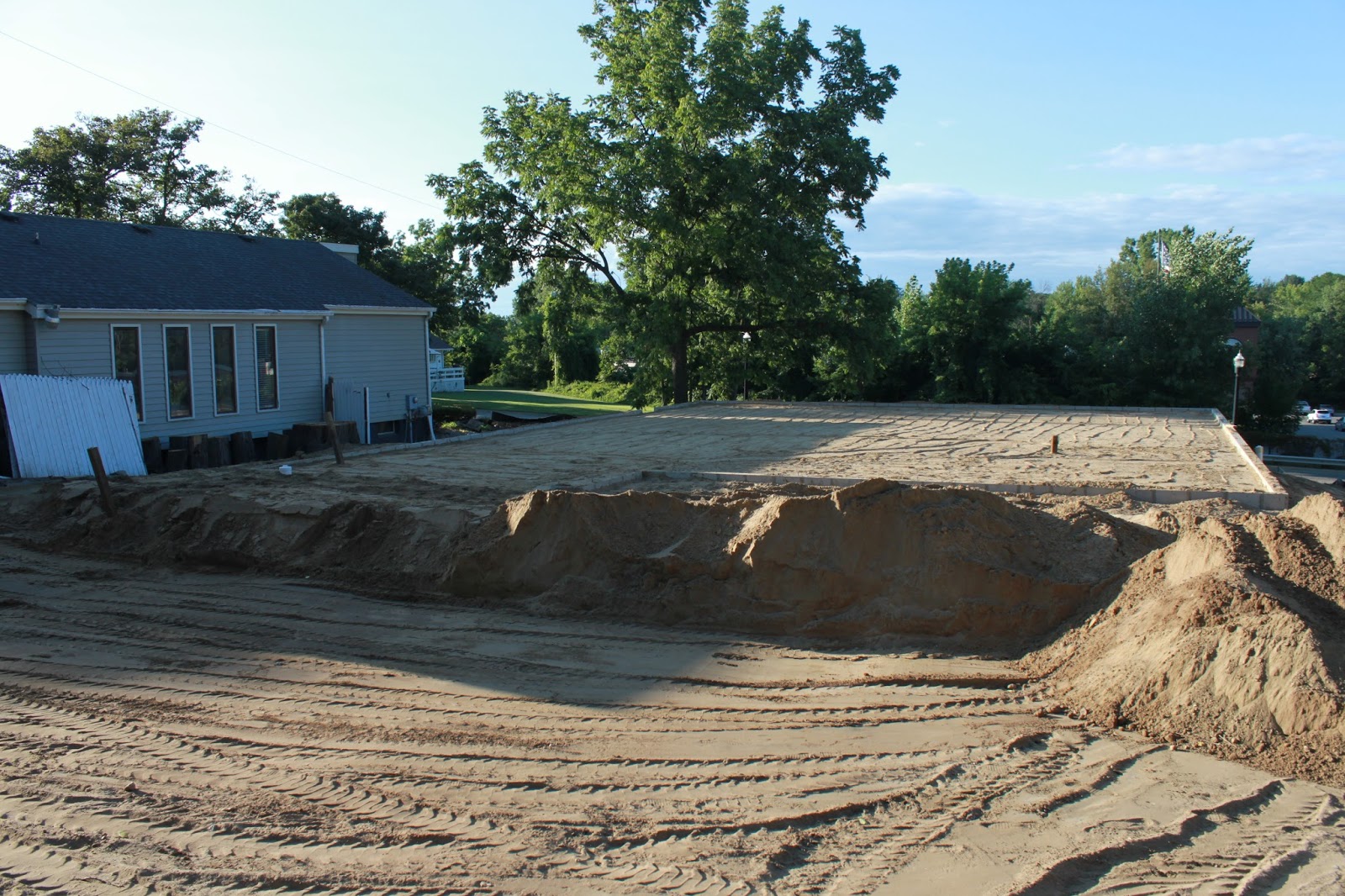 Construction of the New Flushing Family Dentistry: Foundation done ...