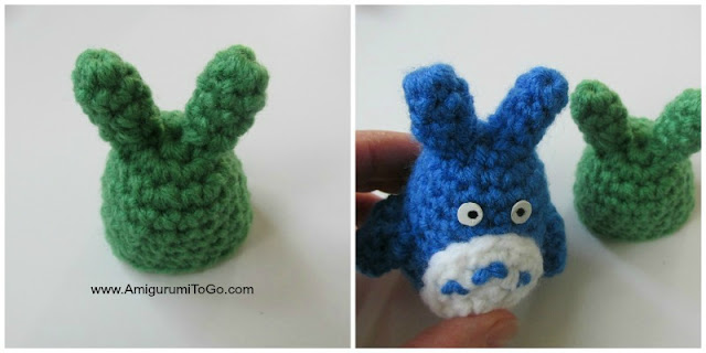 Medium Sized Totoro Pattern Two of Three for Stacking Set