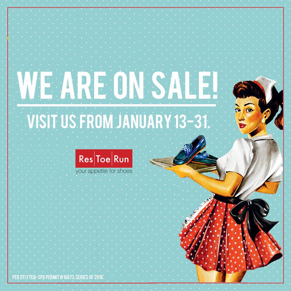 Manila Shopper: Res Toe Run End of Season SALE: Jan 2017
