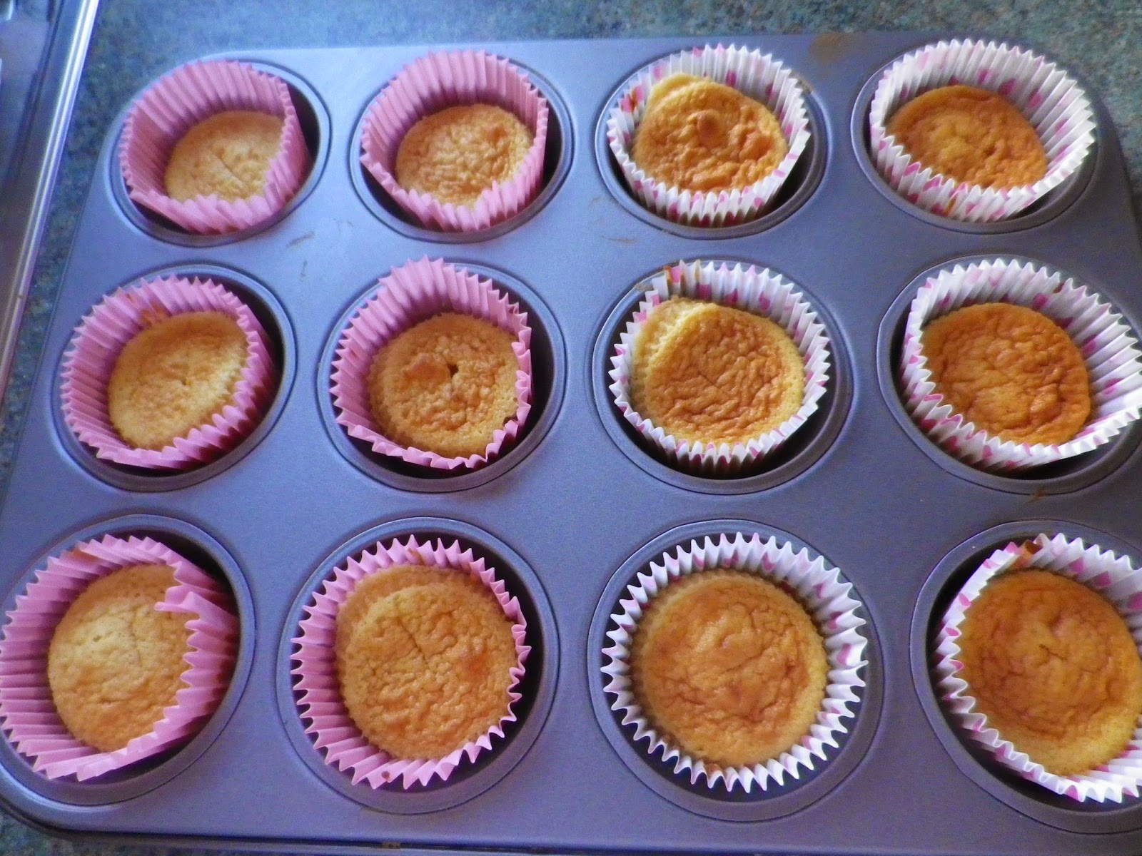 Baking With Laura: Chocolate Button Cupcakes