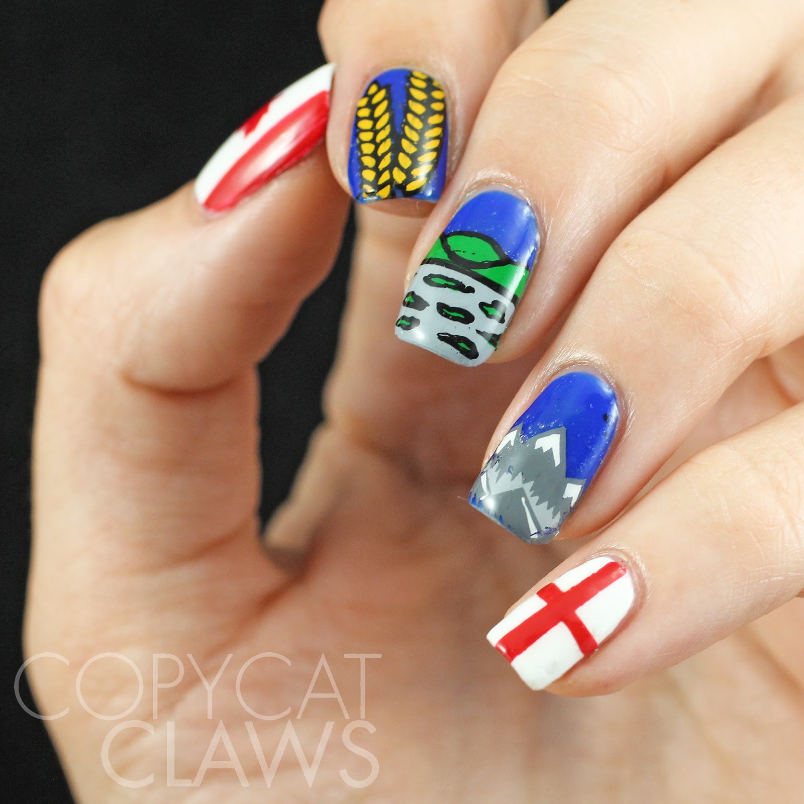 Copycat Claws: Fun with Flags - A Blogger Collaboration