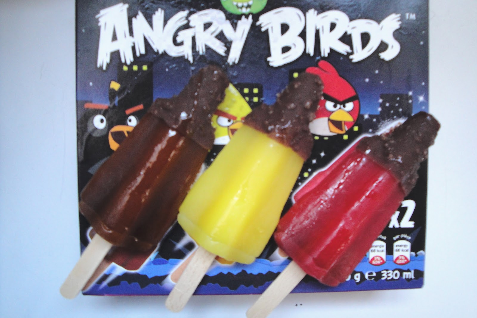 Grocery Gems: Angry Birds Ice Lollies