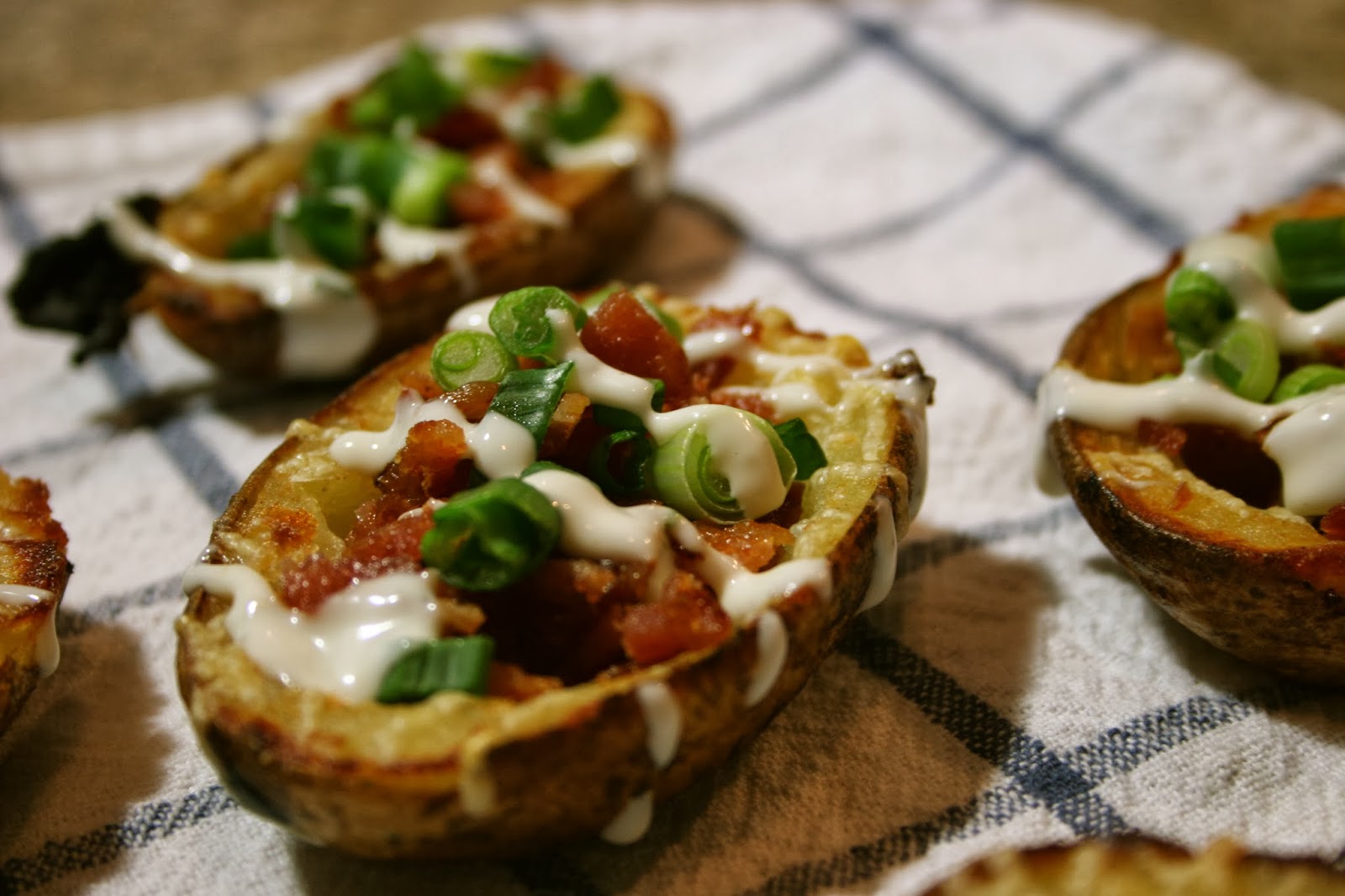 Just A Darling Life: Super Bowl Snacks: Parmesan Potato Skins