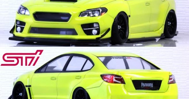 パンドラRC「SUBARU WRX STI ボディ」登場|ラジコンもんちぃ - オフロード/オンロード/ドリフト ラジコンニュース