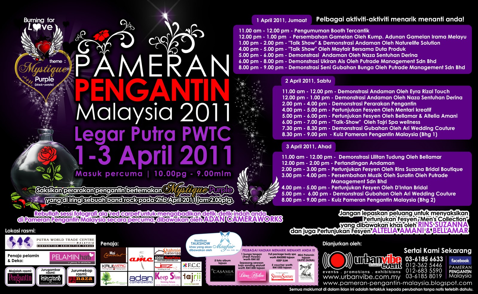 Dina Halim Bridal Boutique: Pameran Pengantin Malaysia by Urban Vibe ...