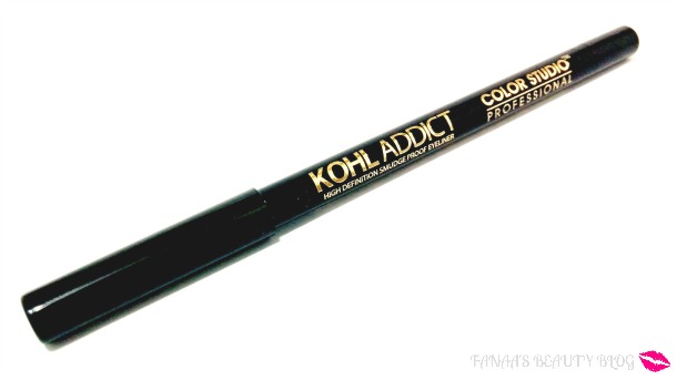 FANAA'S BEAUTY BLOG: COLOR STUDIO PROFESSIONAL KOHL ADDICT BLACK KAJAL ...