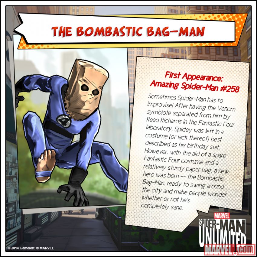JIMSMASH ! ! !: TUESDAY COSPLAY: THE BOMBASTIC BAG-MAN