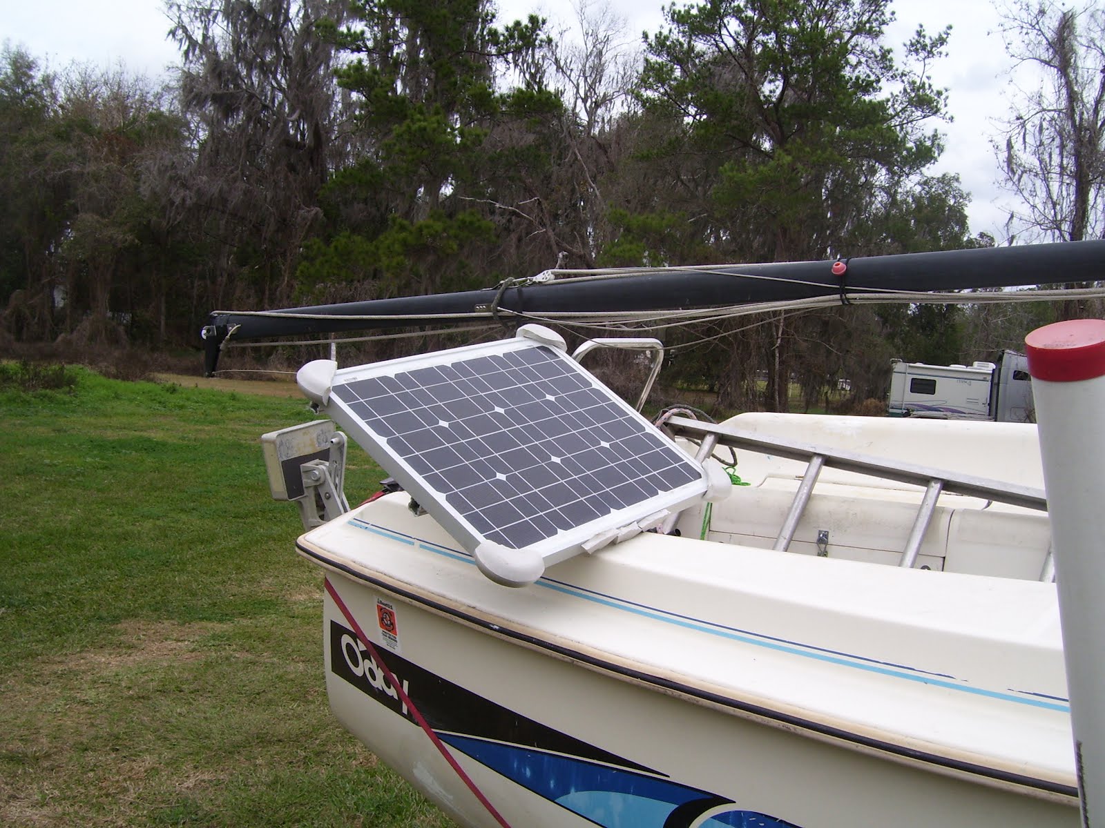 Sixbears in the Woods: Boat Solar