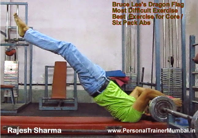 Update: Killer Abs - Bruce Lees's Dragon Flag - Abs of Steel