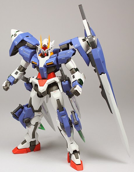 HG 1/144 OO Raiser + XN + Seven Sword +GN Sword III - Custom Build
