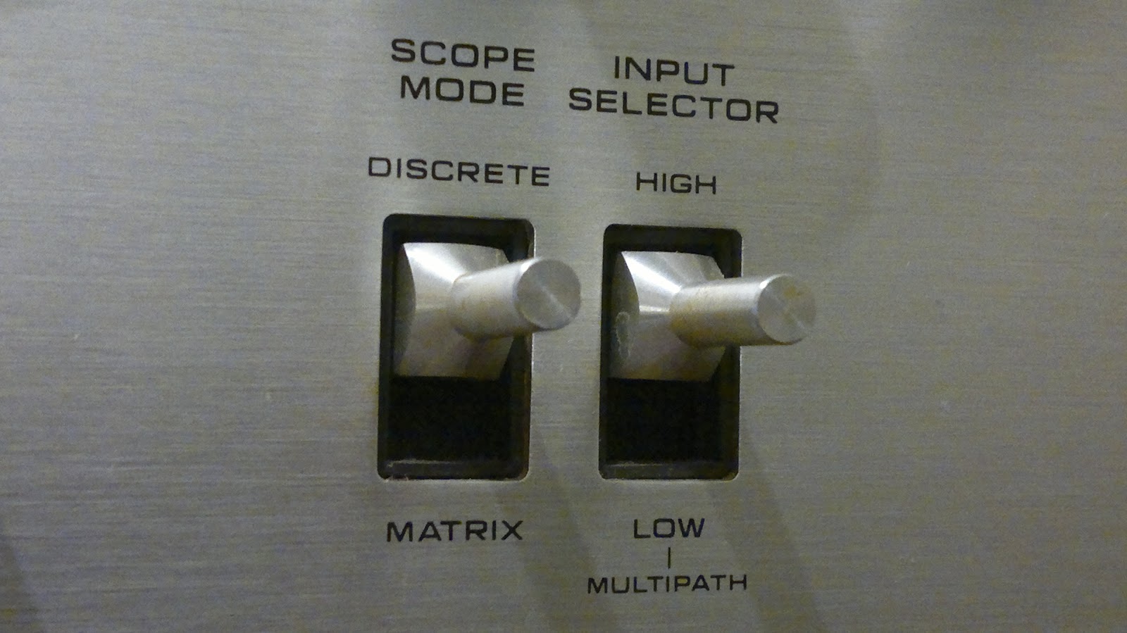 The Vintage HiFi: Technics SH-3433 Scope