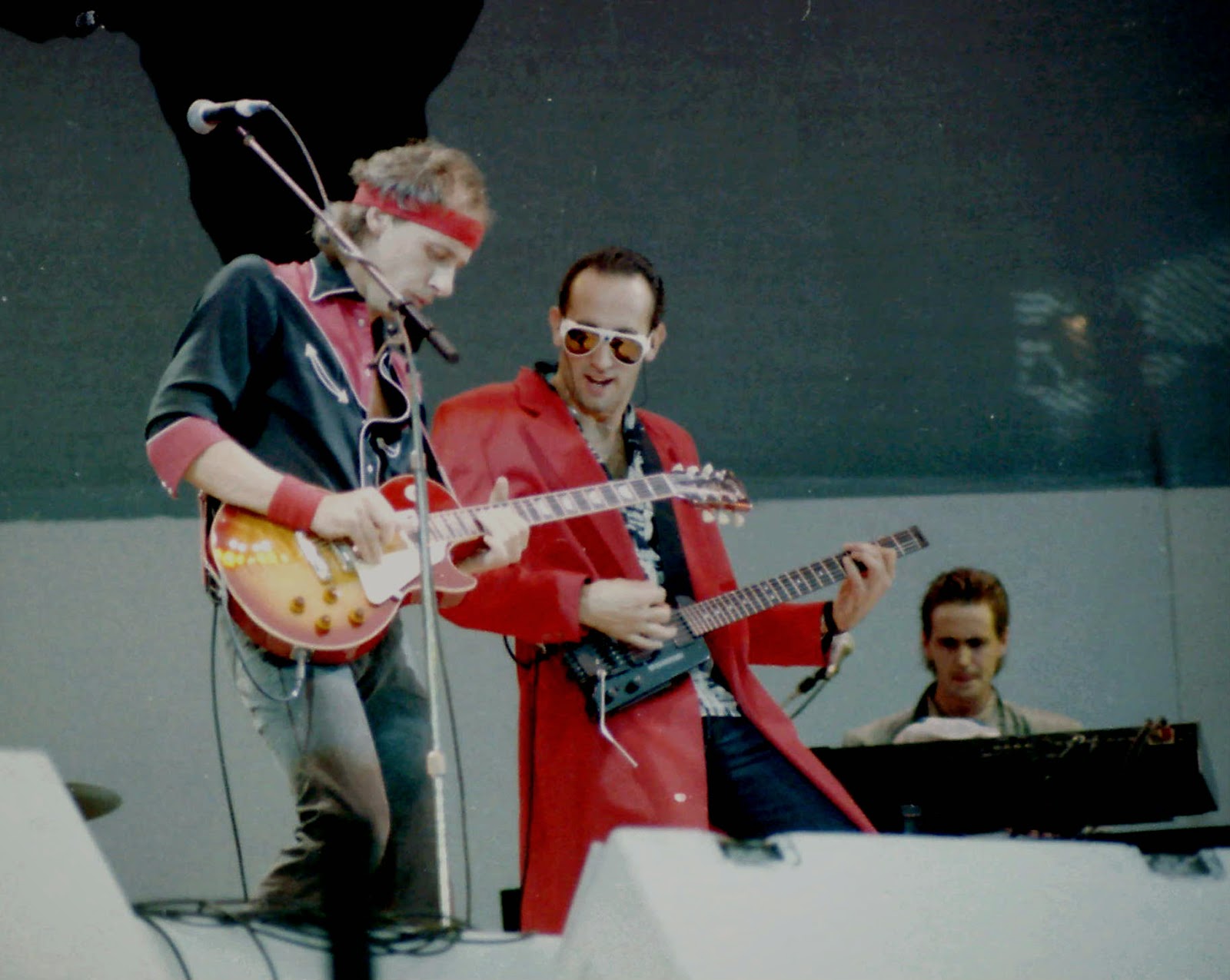 Seizoensgebonden: Dire Straits & Sting Live Aid Wembley Stadium Londen ...