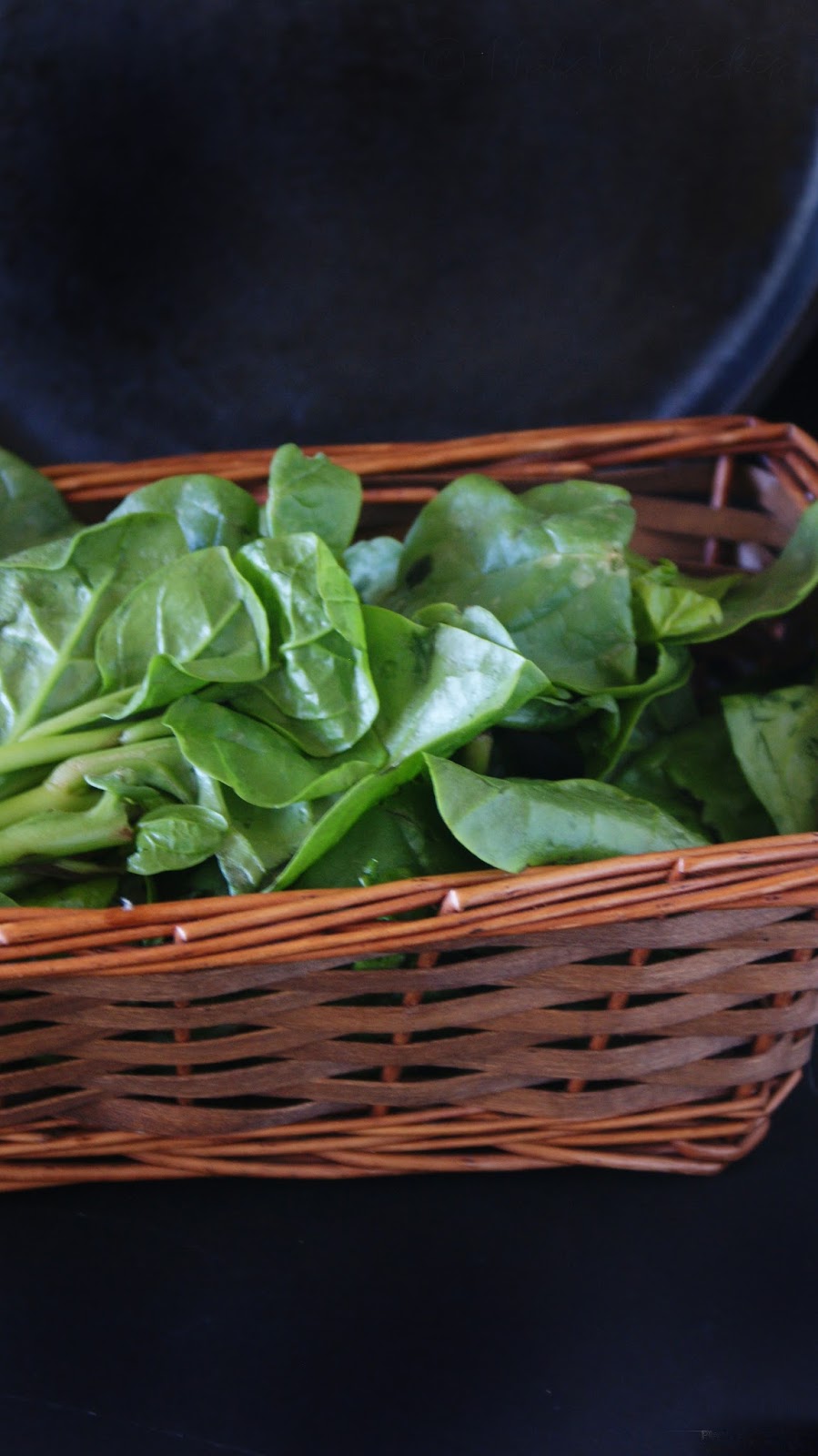 Basale Soppu MorKolumbu | Malabar Spinach Buttermilk Curry - Malas-Kitchen