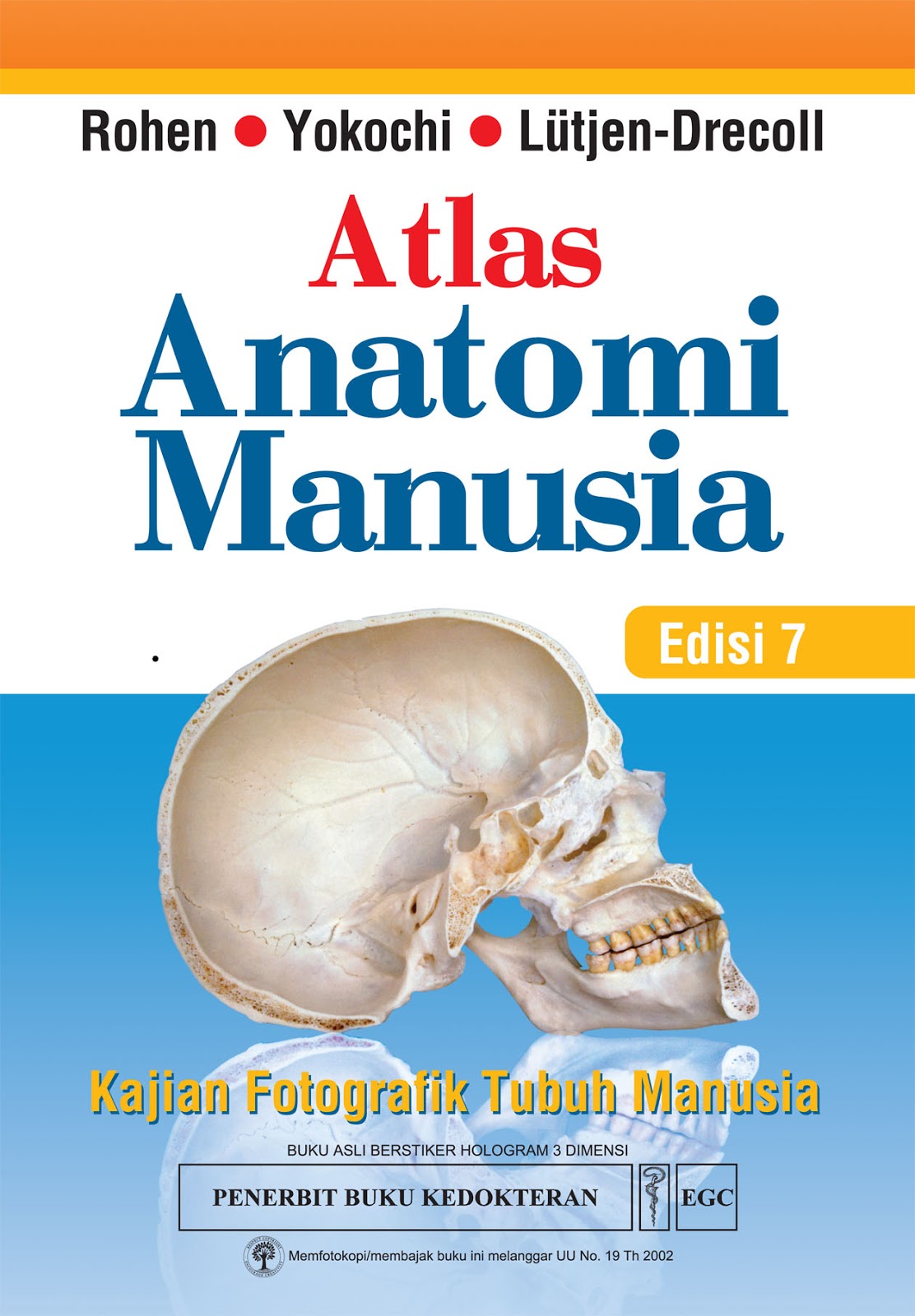 Atlas Berwarna Anatomi Manusia Edisi 7 - Distributor Buku