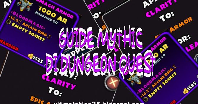 Guide Mythic di Dungeon Quest
