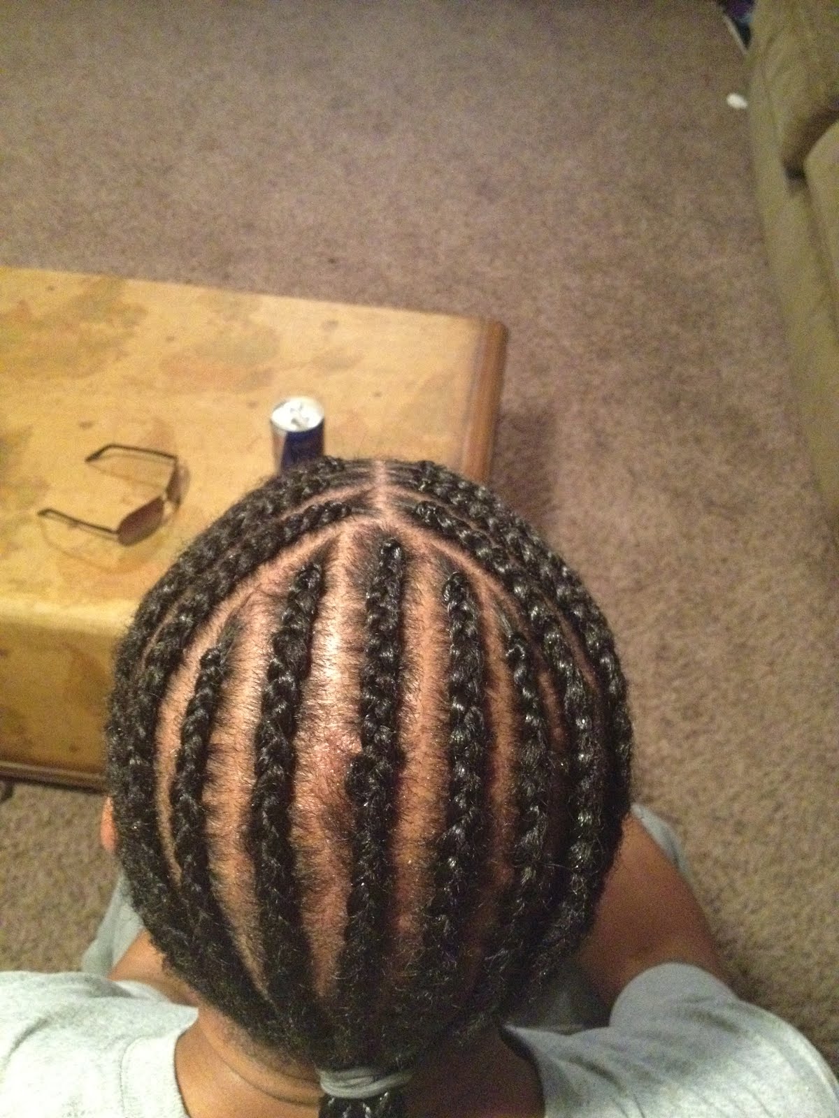 Cornrows Braids Extensions: Mens Cornrows