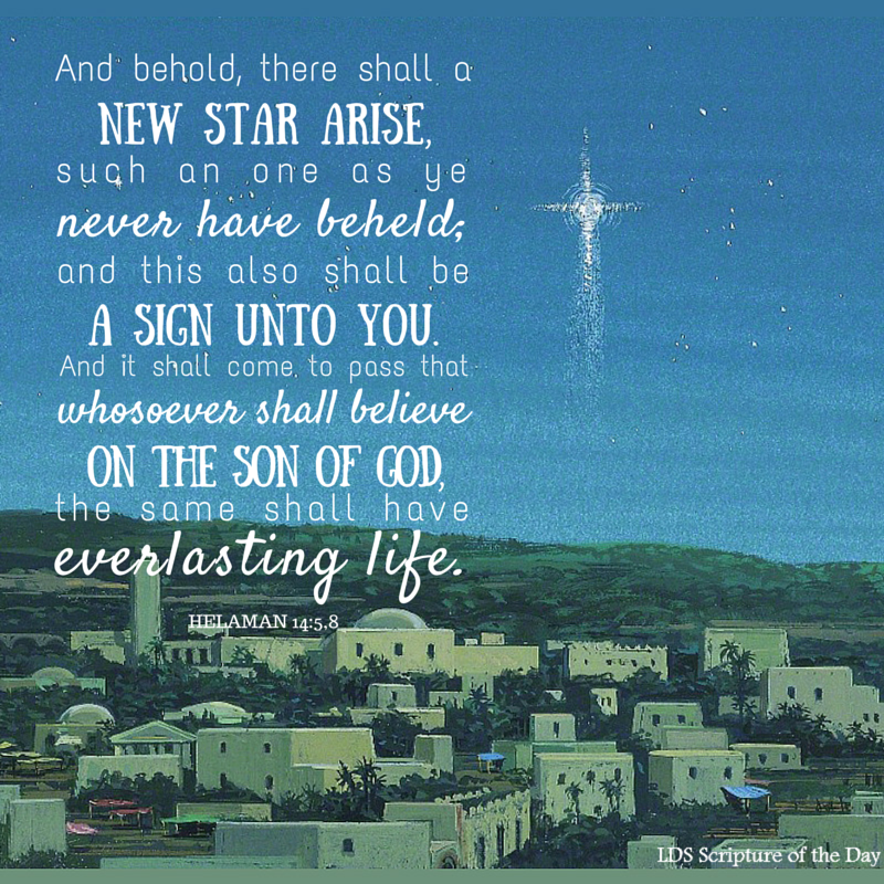 LDS Scripture of the Day: Helaman 14:5,8