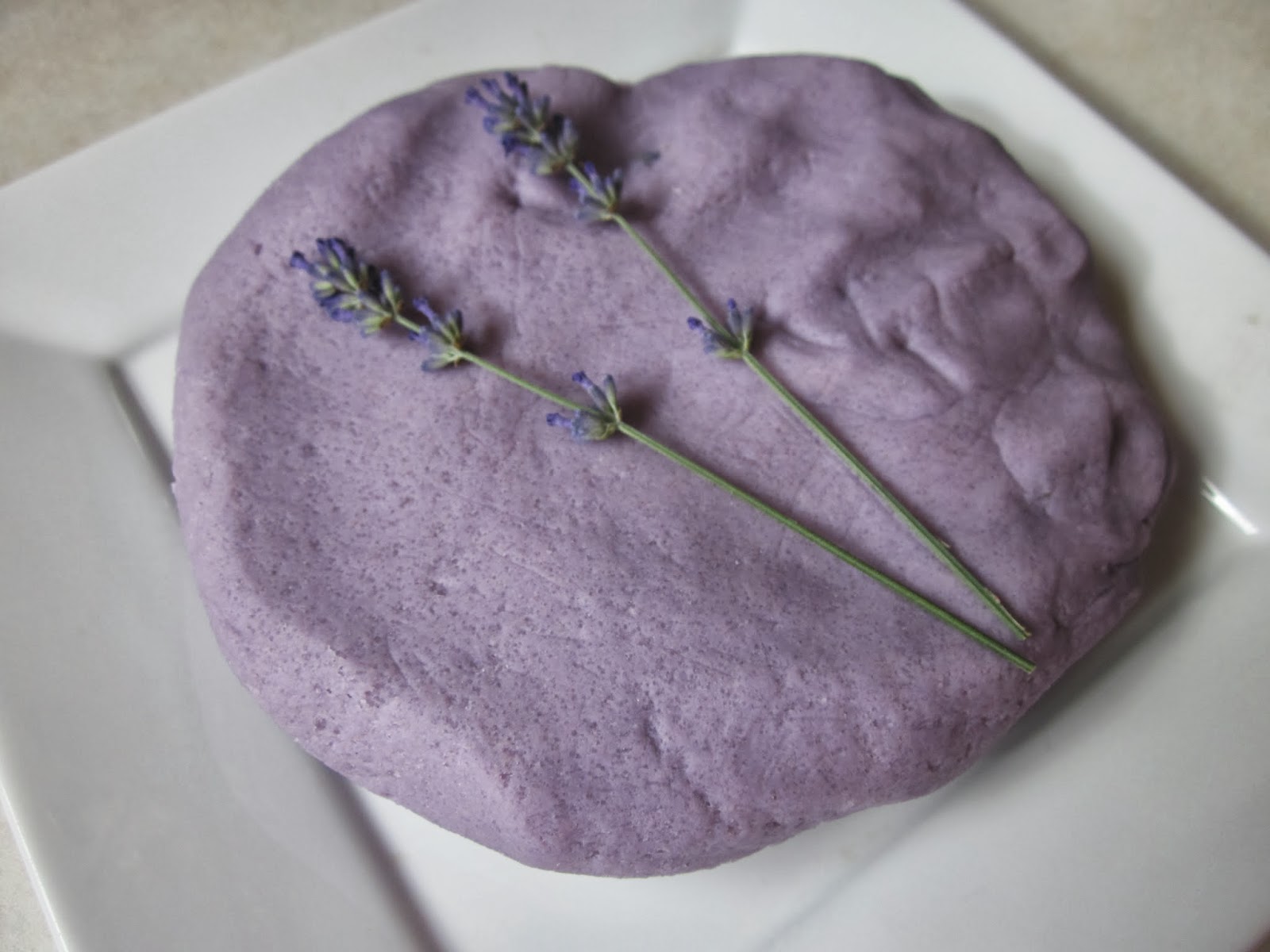 Queen B Creates: Lavender Play Dough