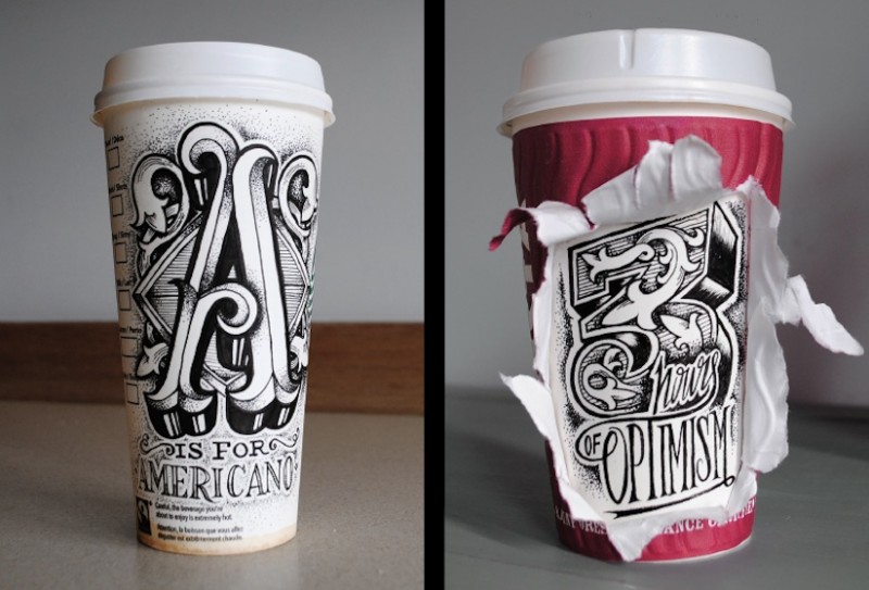paper cup art ~ crafts and arts ideas