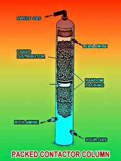 Amine Sweetening Process Flow | SCIENCE PARK
