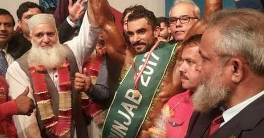 world bodybuilders pictures: mister punjabpakistan atif mehmood 2017