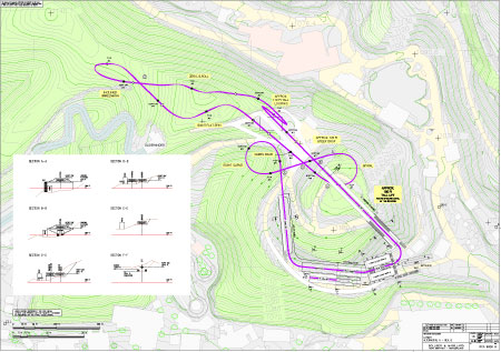 Amusement Authority: Dollywood Wild Eagle Layout